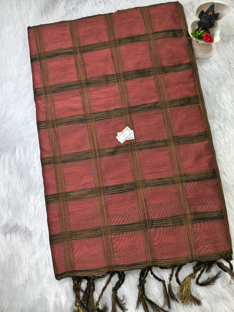 Fancy cotton checked - shreeboutique25.com